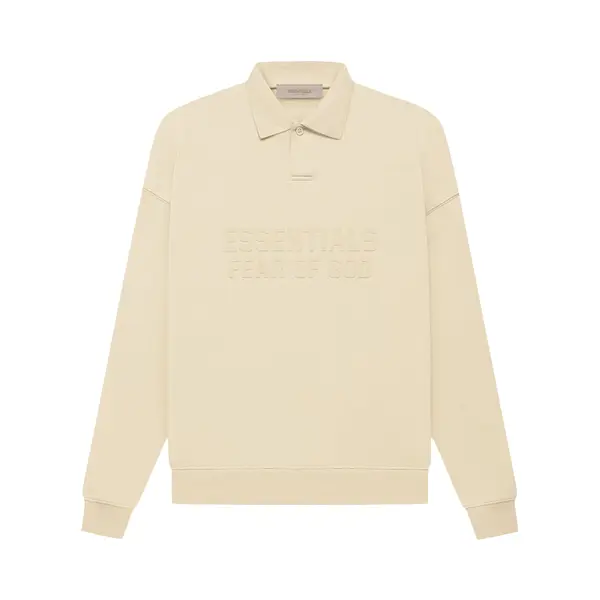 Fear Of God Long-sleeve Polo - Cream