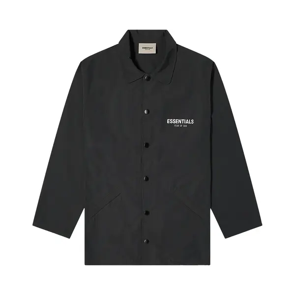 Fear Of God Coaches Jacket - Black