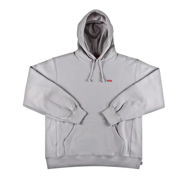 Supreme Small Box Hooded Sweatshirt - Grey