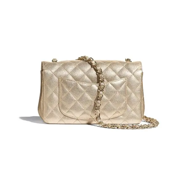 Chanel Metallic Mini Flap Bag