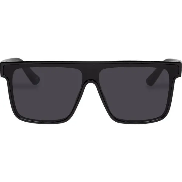 AIRE Ara Shield Sunglasses - Shiny Black