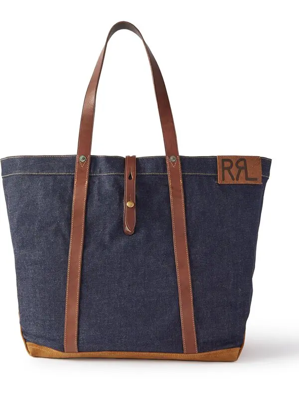 名作　RRL Suede Ranch Tote OS Limited-Edition Roughout Suede Tote for Men | Ralph Lauren® PY