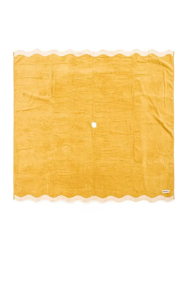 BUSINESS & PLEASURE Beach Blanket In Mustard - Riviera Mimosa