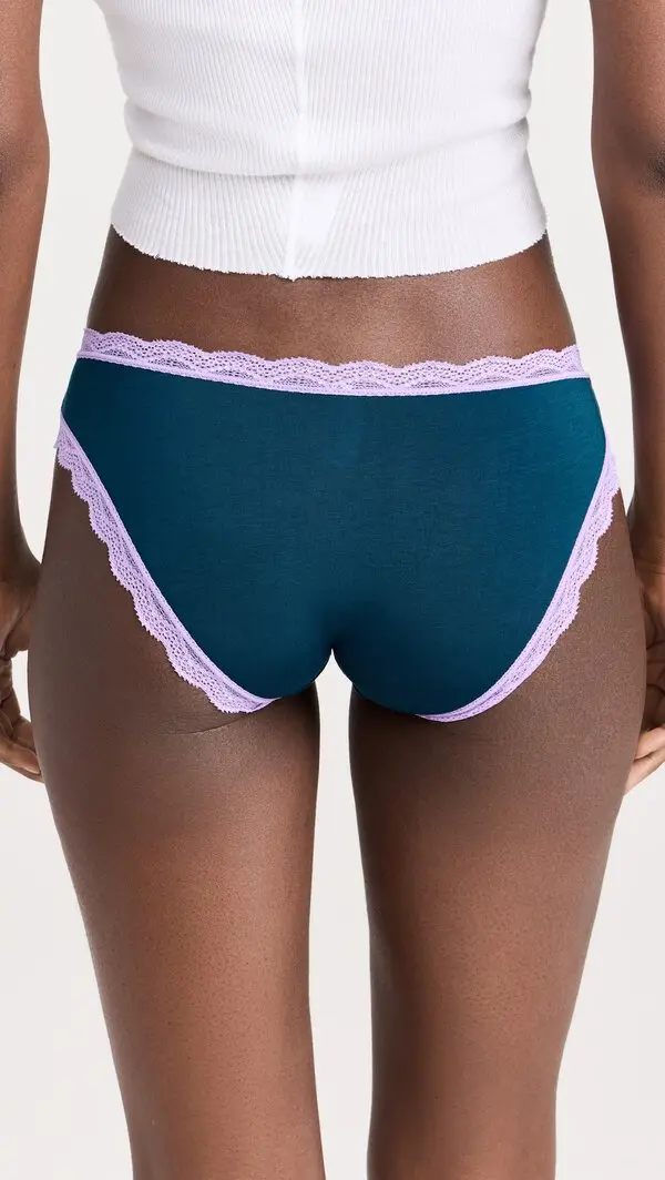 STRIPE & STARE The Original Knicker 4 Pack - Midnight Neon