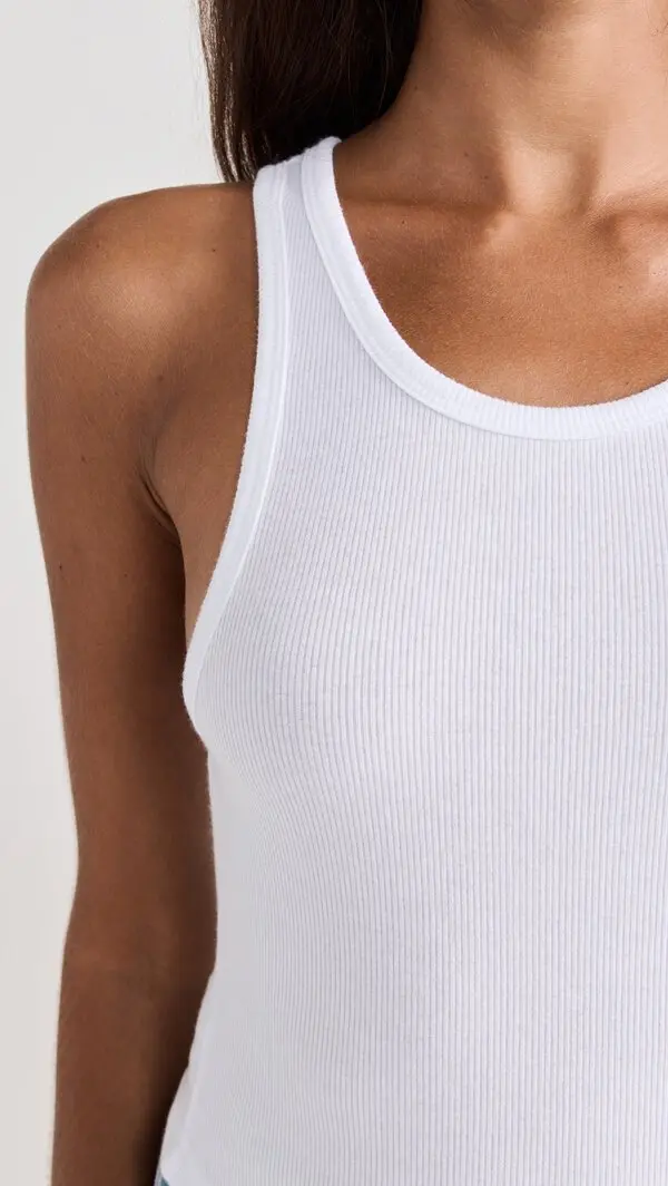 Cotton Citizen Verona Crop Tank - White