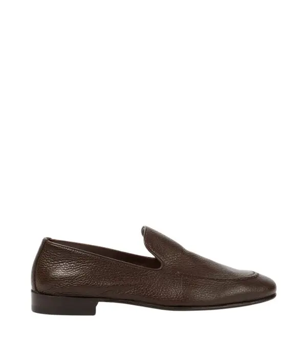 Manolo Blahnik Truro Leather Loafers
