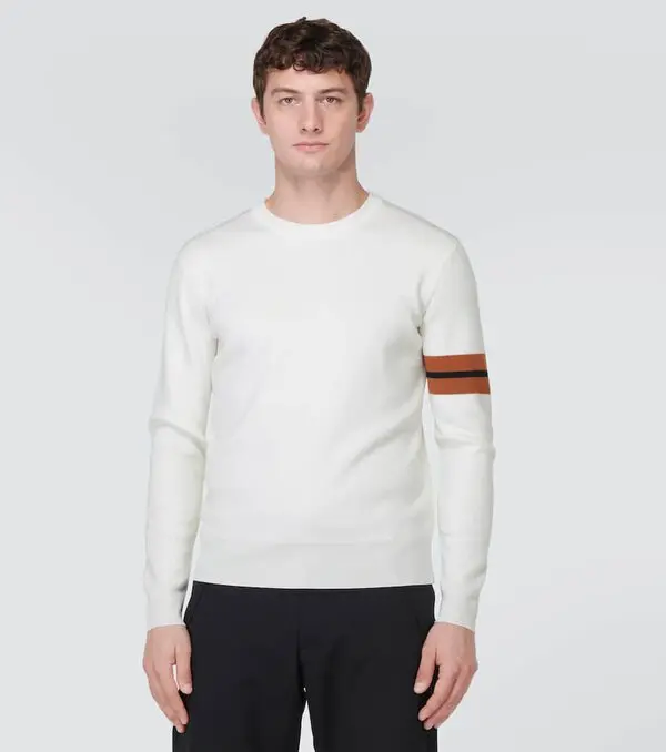Zegna Ribbed-knit Wool Sweater