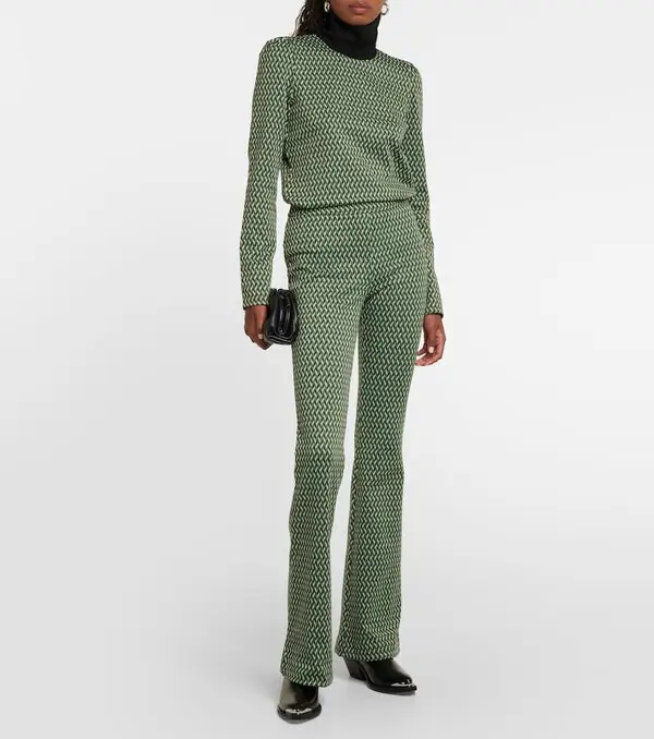 Dorothee Schumacher Graphic Flared Pants