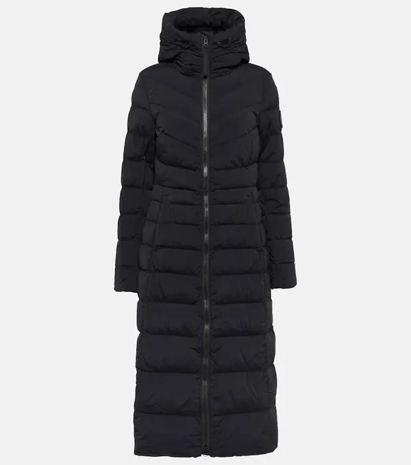 Canada Goose Clair Long Down Coat - Black