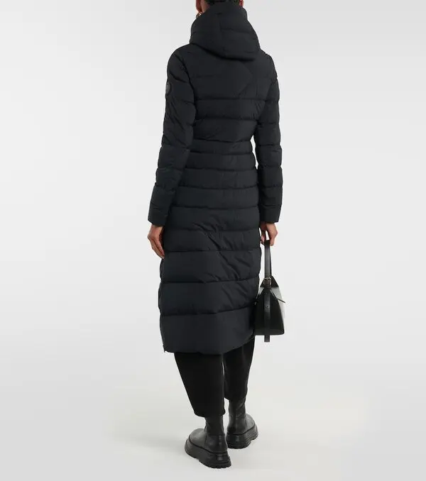 Canada Goose Clair Long Down Coat - Black
