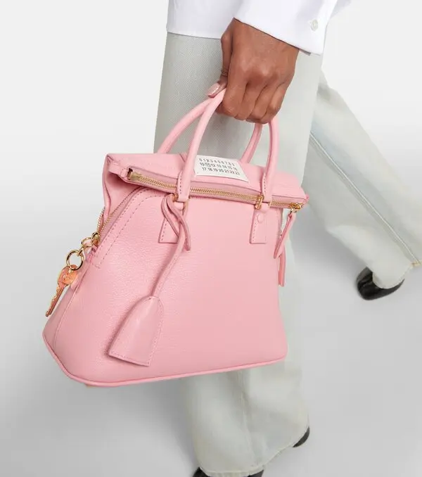 MAISON MARGIELA 5ac Classique Leather Shoulder Bag