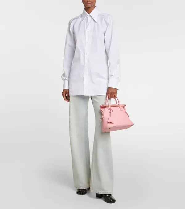 MAISON MARGIELA 5ac Classique Leather Shoulder Bag