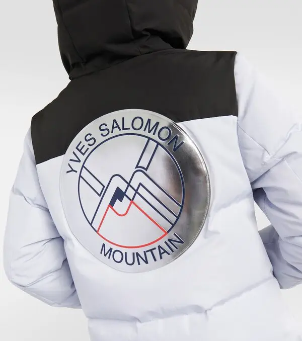 YVES SALOMON Down Ski Jacket - Blue