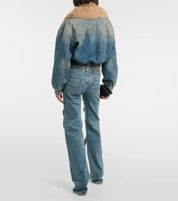 Blumarine Low-rise Cargo Pants