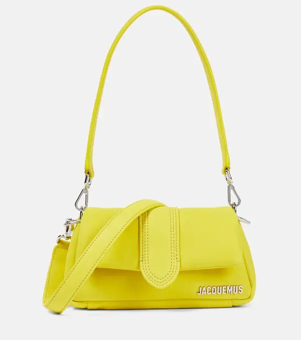 Jacquemus Le Petit Bambimou Leather Shoulder Bag - Yellow