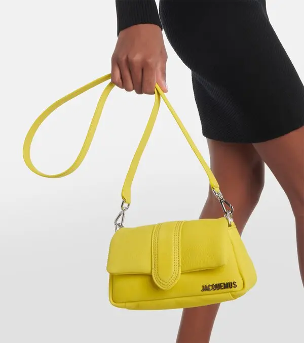 Jacquemus Le Petit Bambimou Leather Shoulder Bag - Yellow