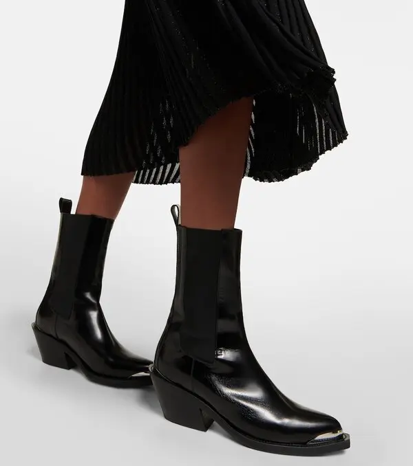 Dorothee Schumacher Leather Chelsea Boots