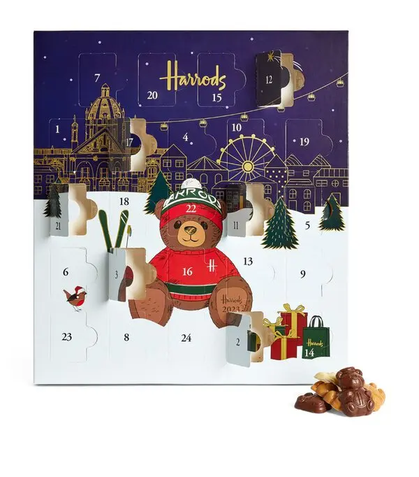 Harrods Henry The Bear Chocolate Advent Calendar