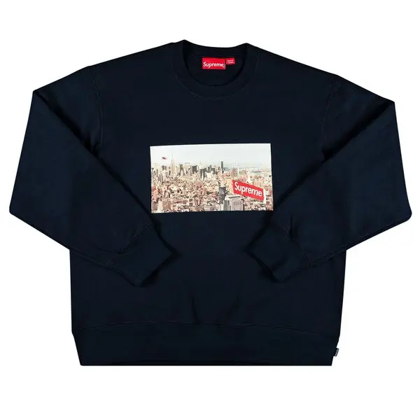 Supreme Aerial Crewneck - Blue