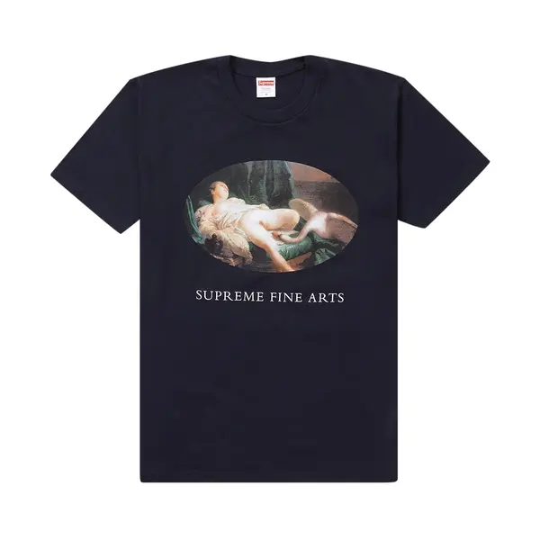 Supreme Leda And The Swan Tee 'navy - Blue