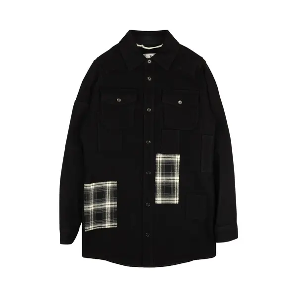 Off-White Logo Button Down Overshirt