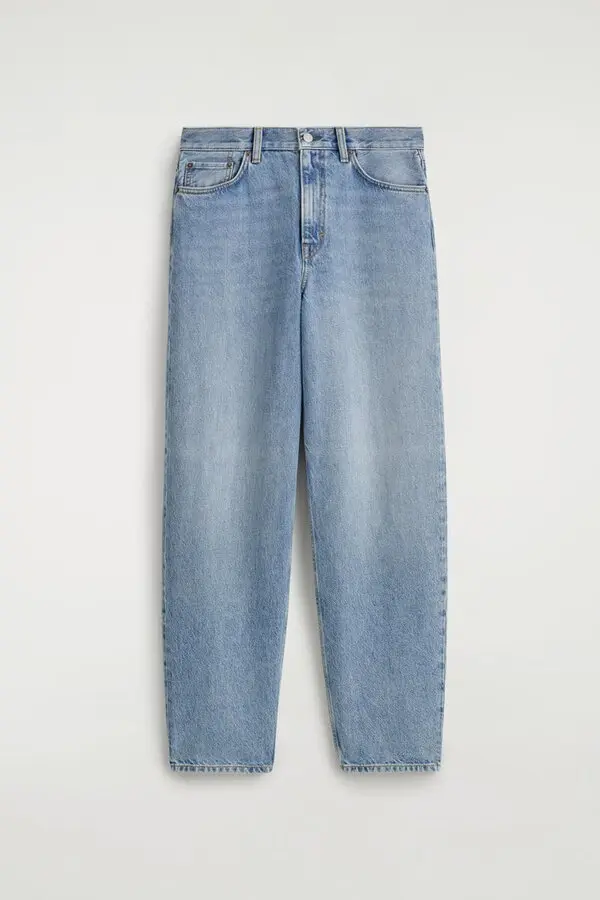 Cos Arch Tapered Jeans - Light Blue
