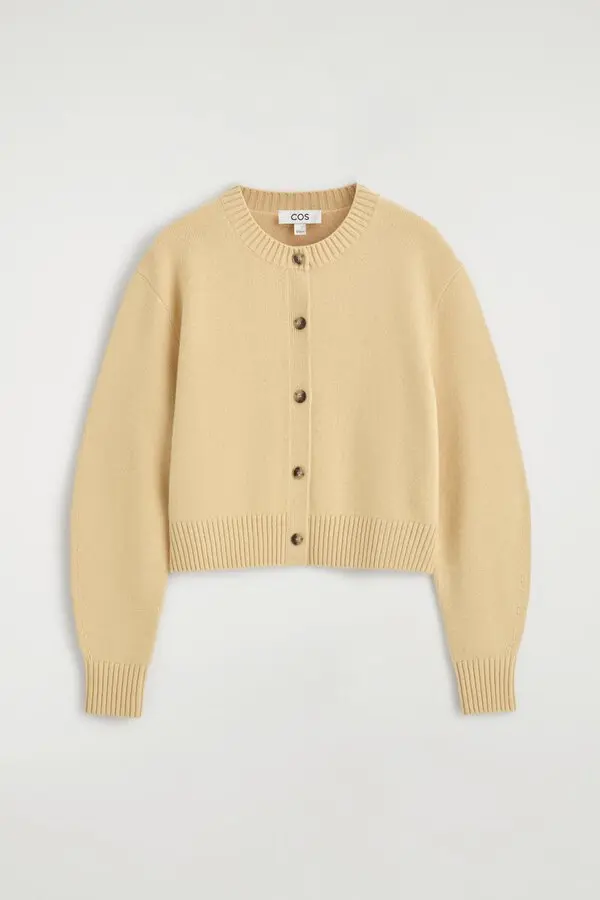 Cos Merino Wool Sweater - Beige