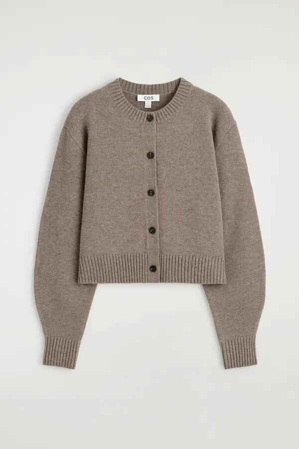 Cos Merino Wool Sweater - Beige