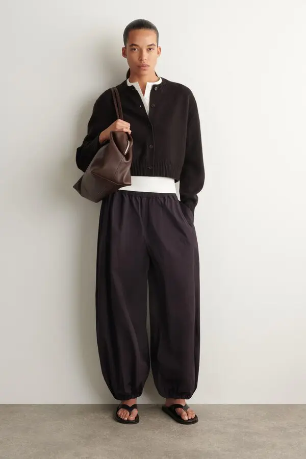 Cos Merino Wool Sweater - Brown