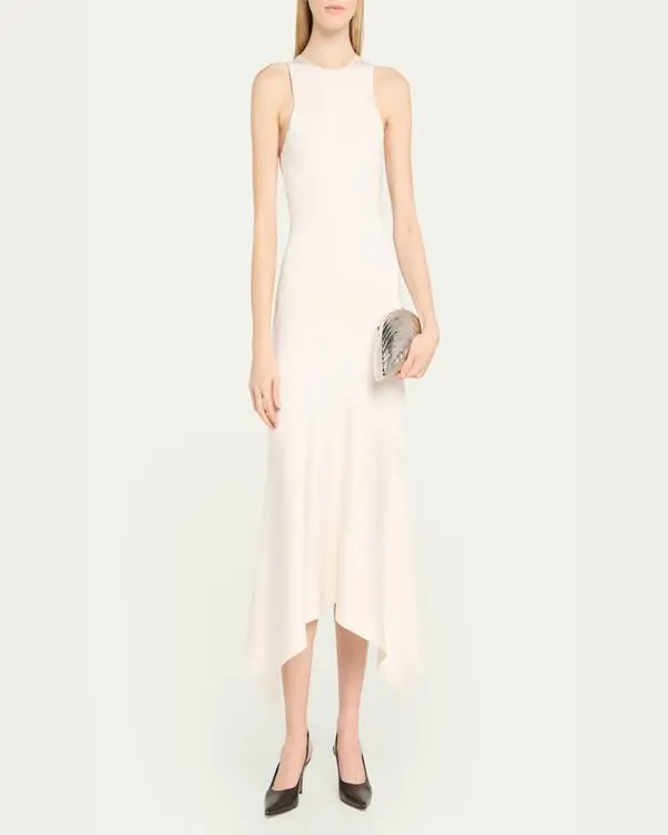 Simkhai Bridget Oyster Shell Clutch Bag - Silver