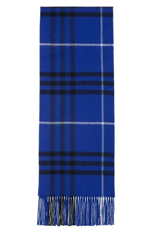 Burberry Tartan Wool & Cashmere Scarf