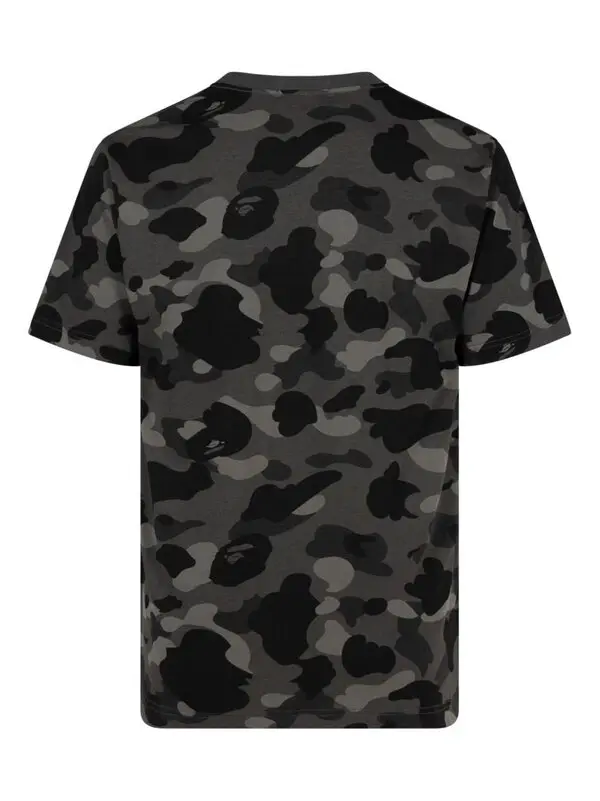 A BATHING APE X Russell Athletic Color Camo T-shirt