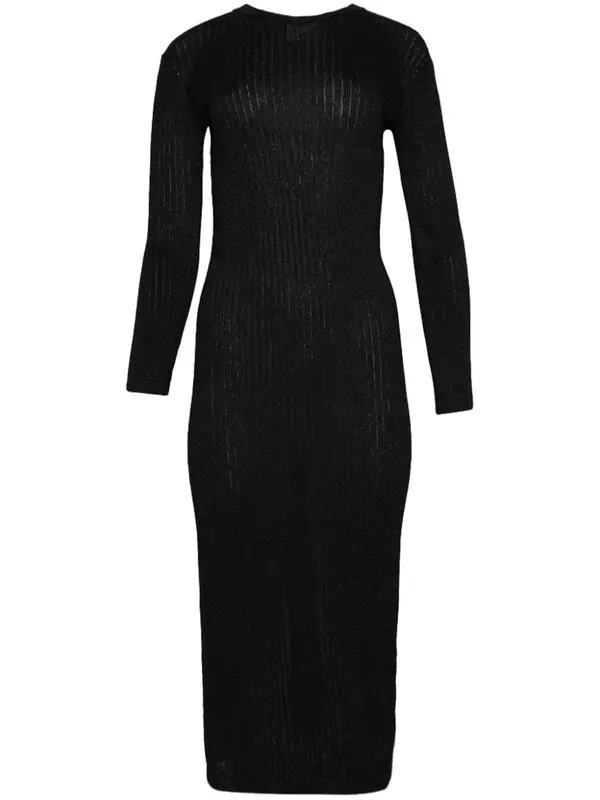 Alexandra Golovanoff Ribbed Maxi Dress