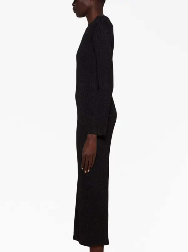 Alexandra Golovanoff Ribbed Maxi Dress