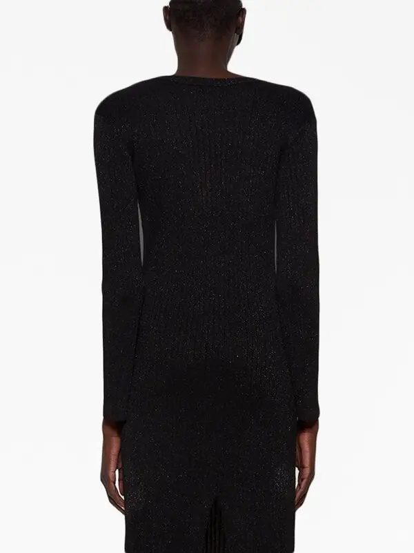 Alexandra Golovanoff Ribbed Maxi Dress