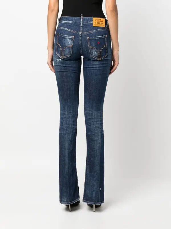Dsquared2 Low-rise Bootcut Jeans