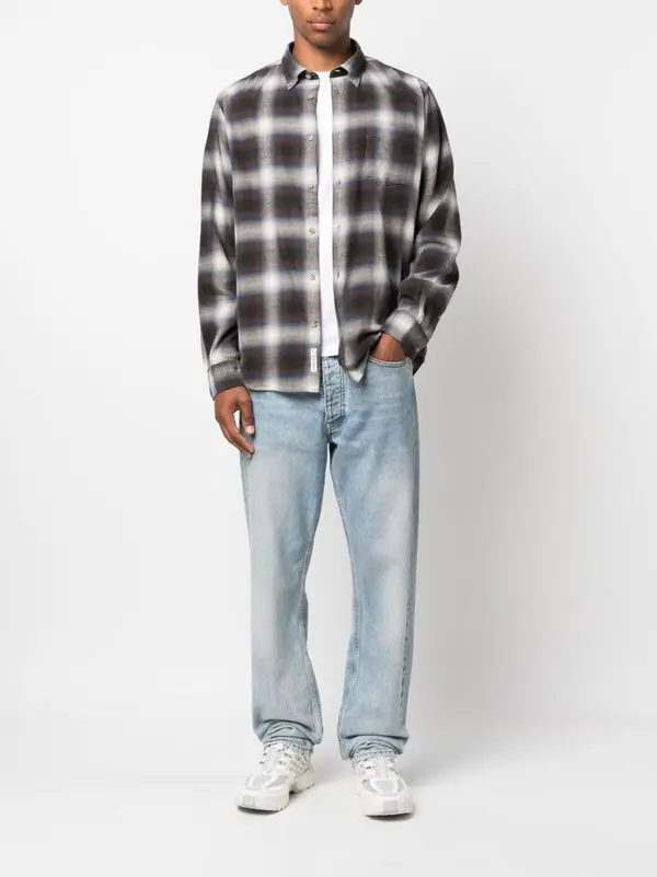 Woolrich Check-pattern Cotton Shirt