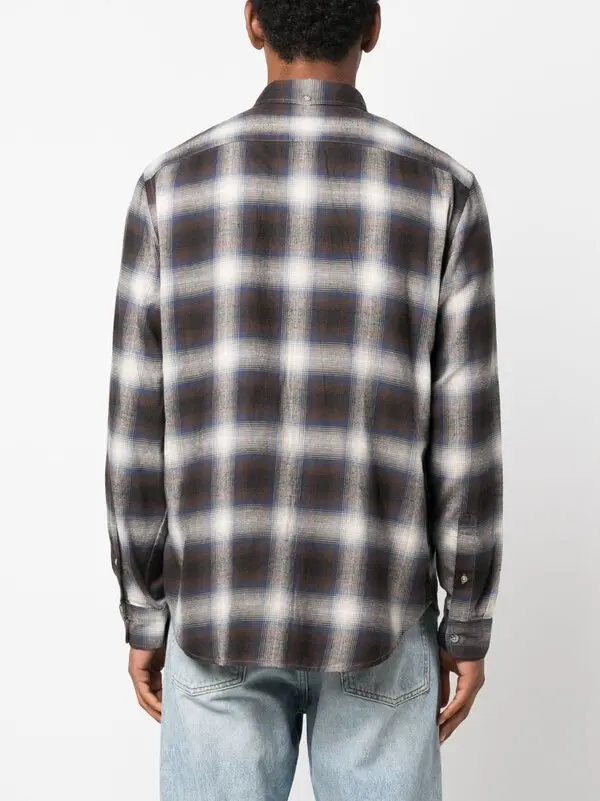 Woolrich Check-pattern Cotton Shirt