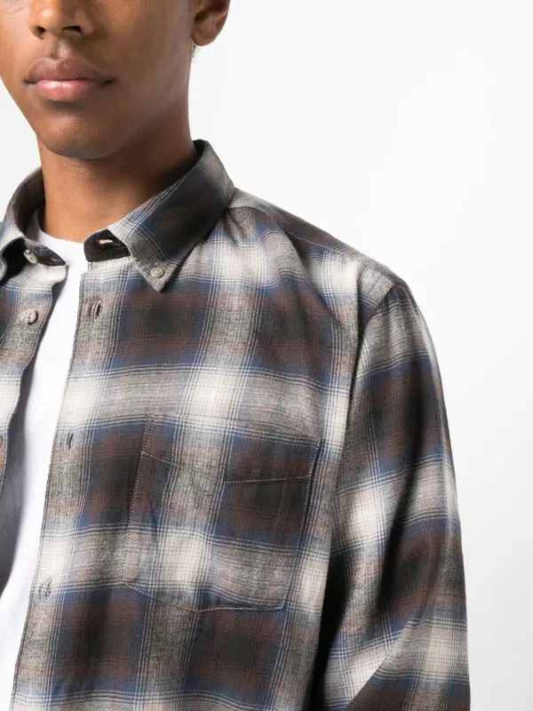 Woolrich Check-pattern Cotton Shirt