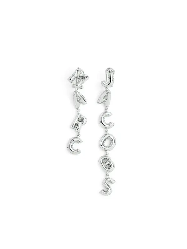 Marc Jacobs Balloon Drop Earrings - Silver
