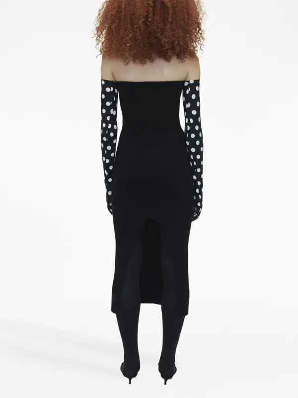 marc jacobs knit dress Marc Jacobs V-Neck Sequin Knit Mini Dress
