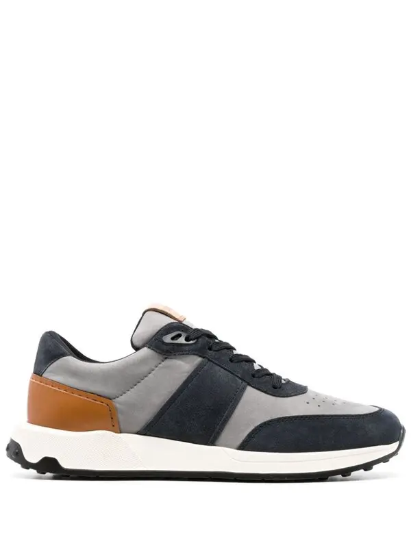 TOD'S Panelled Low-top Sneakers - Blue