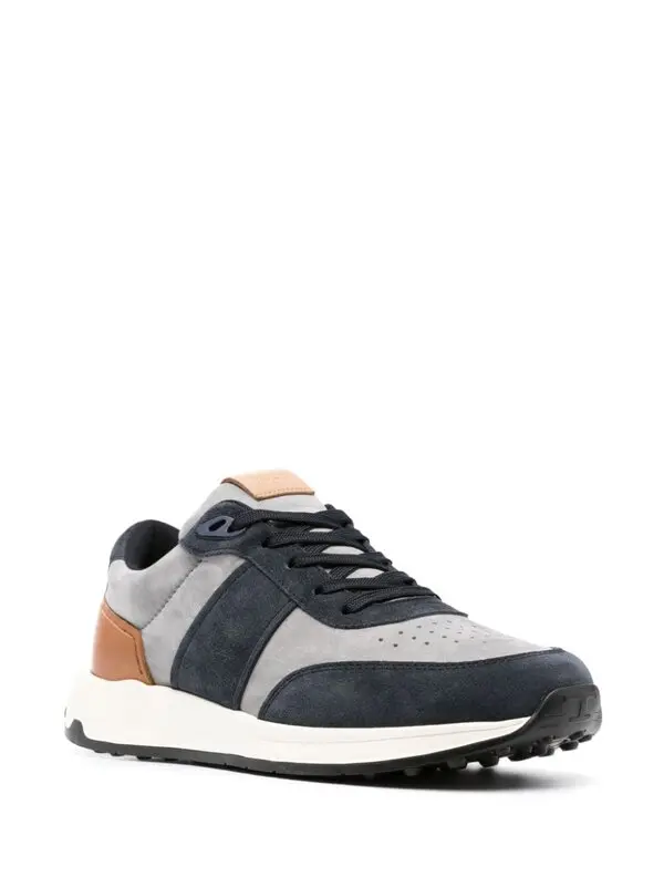 TOD'S Panelled Low-top Sneakers - Blue