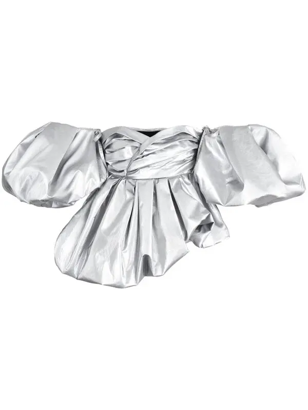 Marc Jacobs Metallic-finish Top