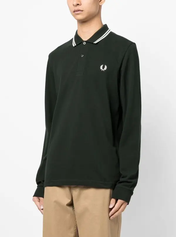 Fred Perry Long-sleeve Polo Shirt - Green