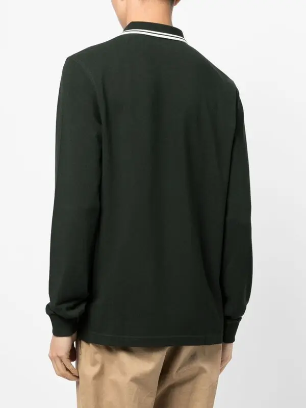 Fred Perry Long-sleeve Polo Shirt - Green