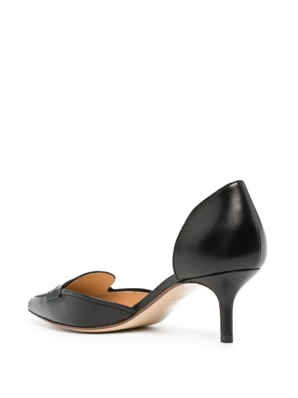 FRANCESCO RUSSO D’orsay 55mm Penny Leather Pumps