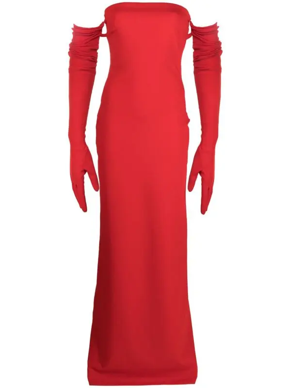 Solace London Tullia Strapless Gown
