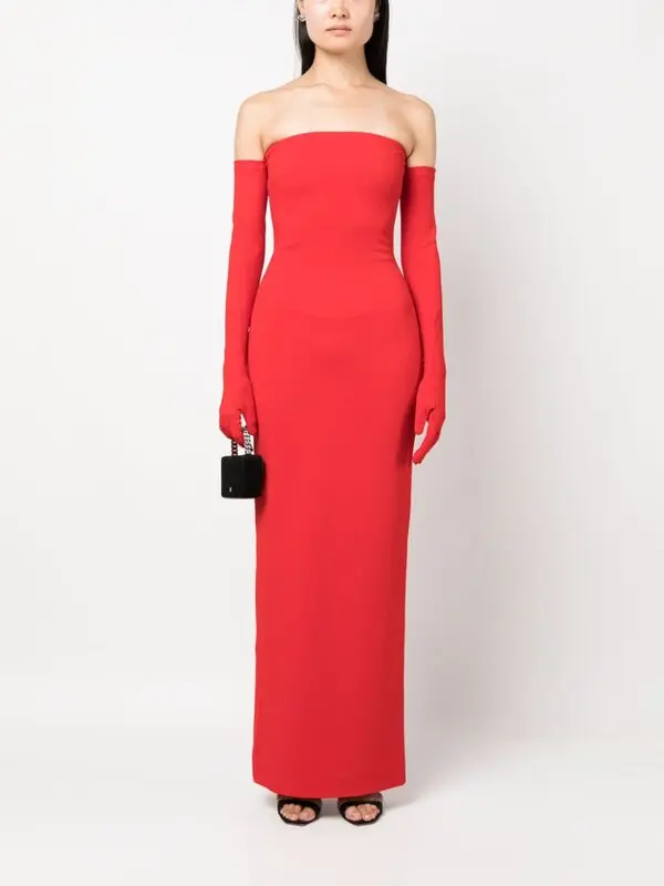 Solace London Tullia Strapless Gown