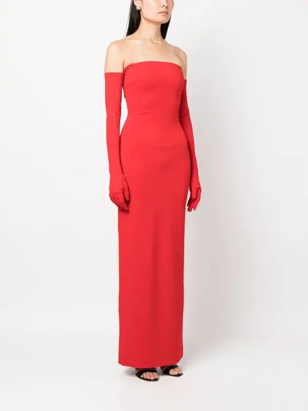 Solace London Tullia Strapless Gown
